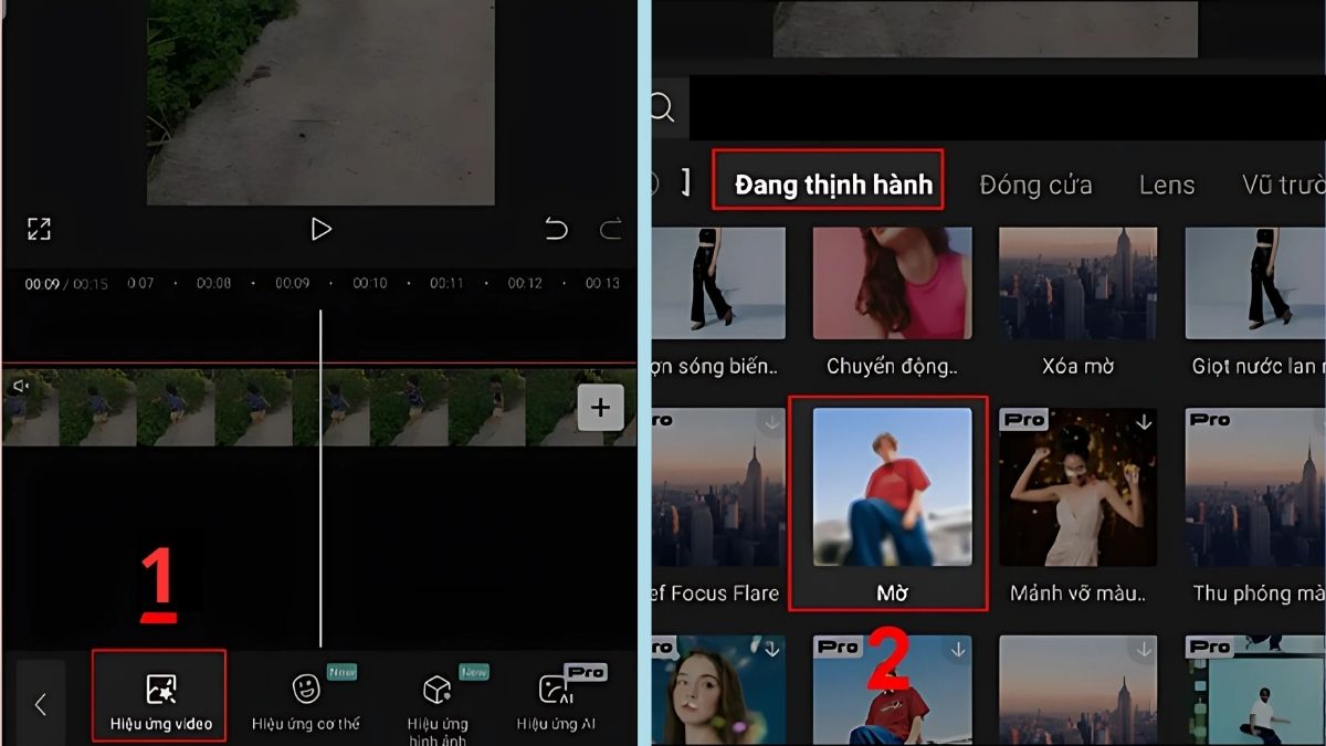 Cách làm mờ video trên CapCut trên điện thoại, PC hiệu quả